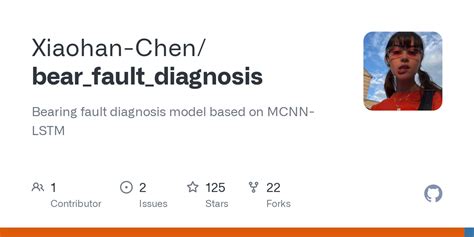 pull requests · xiaohan chen bear fault diagnosis · github