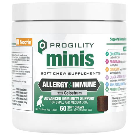 Supplément Allergies Et Santé Immunitaire Mini Progility Thunders Treasures