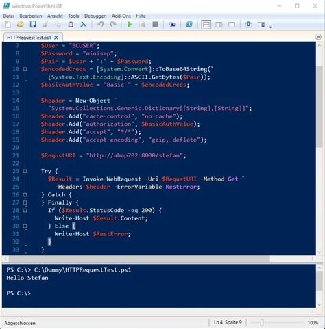 How To Connect Sap With Powershell Via Reques Sap Community