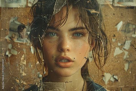 Split Screen Presentation Showcasing The Gender Fluidity Of Both Man And Woman Rendered In A