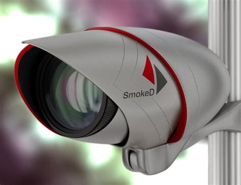 Smoked Smart Fire Detection Camera Gadget Flow