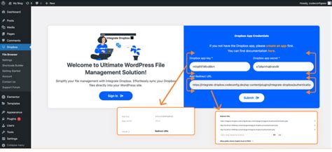 How To Connect My Dropbox App With Wordpress Codeconfig