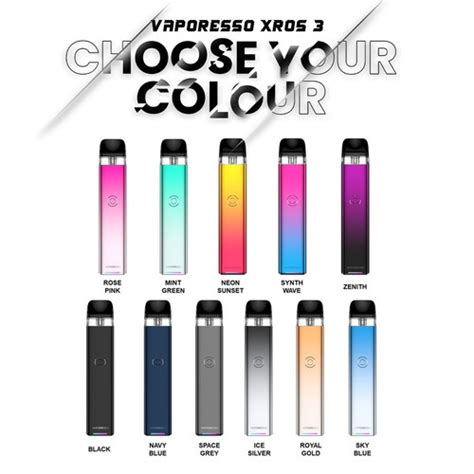 Jual Vaporesso Xros 3 1000mah Pod Kit 100 Authentic Xros3 Kit