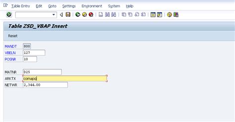 SAP TECH Creating Transparent Transaction Table