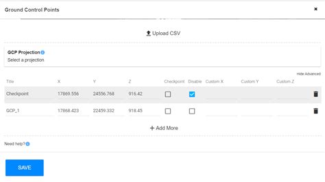 Adding Checkpoints Or Points Of Interest To Projects