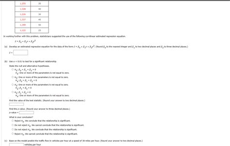 Solved A Statistical Program Is Recommended A Highway