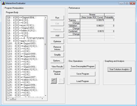 Figure C 17 Interactive Evaluator Window Displaying A Best Program Download Scientific Diagram