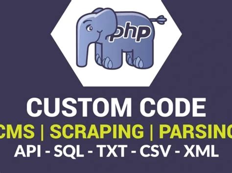 A Custom Coded Phpmysql Script Or Api Developmentintegration Upwork