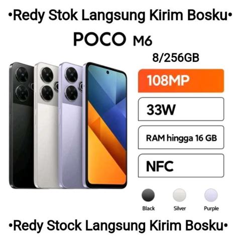 Jual Poco M Nfc Gb Helio G Ultra Garansi Resmi Gb Black Di Seller Tnd Shop