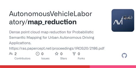 github autonomousvehiclelaboratory map reduction dense point cloud