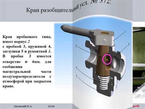 Кран разобщительный усл № 372 - YouTube