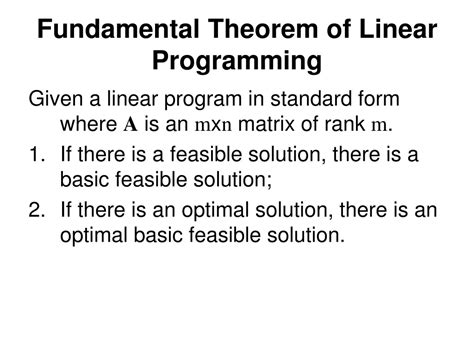 Ppt Part 3 Linear Programming Powerpoint Presentation Free Download