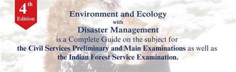 Buy Environment And Ecology With Disaster Management For Upsc 2024 Cse And All State Services