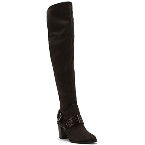 Michael Michael Kors Brody Otk Boot Charcoal 6 Over The Knee Boots