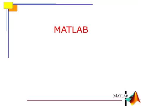Ppt Matlab Powerpoint Presentation Free Download Id