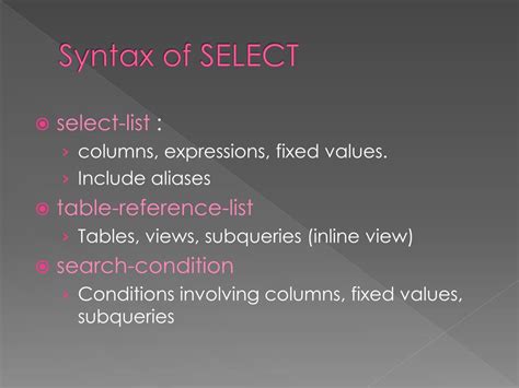 PPT ITEC 313 Database Programming PowerPoint Presentation Free