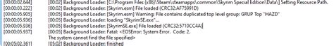 texgen error loading modules i think this is the culprit but i don t know i have never