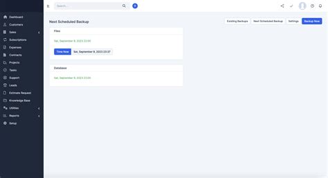 Flexibyte Flexi Backup And Restore Module Documentation