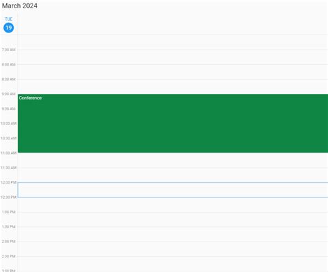 Flutter Syncfusion Calendar Is Not Showing The First Time Interval Stack Overflow