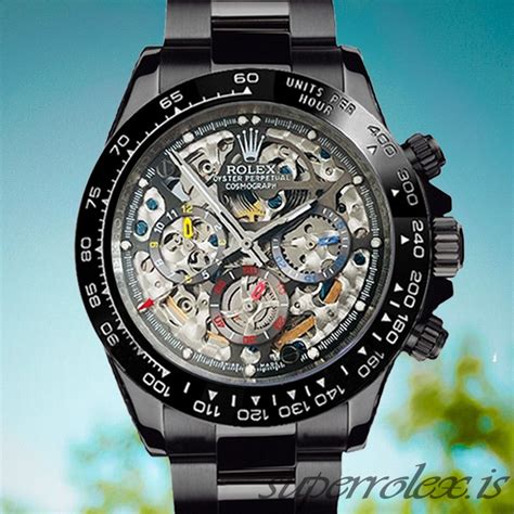 Rolex Daytona Mens 40mm Skeleton Limited Edition Automatic Skeleton