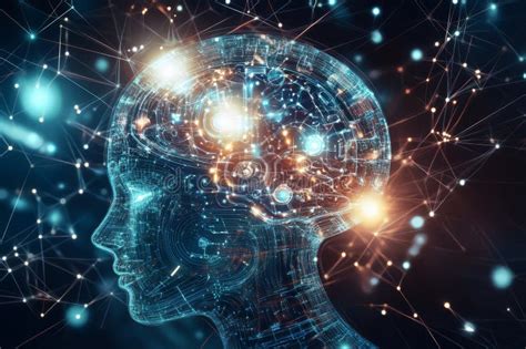 Futuristic Abstract Representation Of Artificial Intelligence