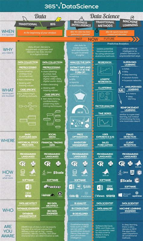 This Infographic By 365 Data Science Explained Clearly When How What