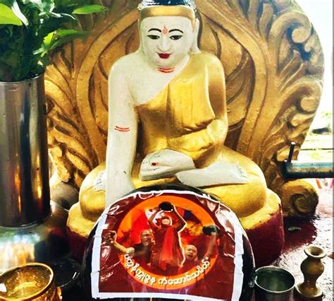 သံဃာသပိတ်အား ပူးပေါင်းဝန်းရံသည့် လှုပ်ရှားမှု ရန်ကုန်တွင် ပြုလုပ် Bur Mizzima Com