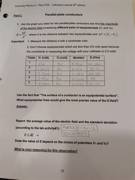 University Physics Phys Laboratory Manual Chegg Com