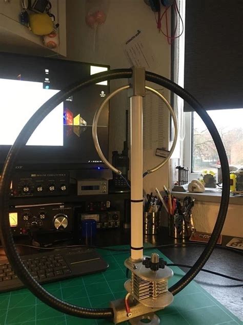 2e0ero Magnetic Loop Antenna 6 Band 20 17 15 12 11 10 Meters £11000 Picclick Uk