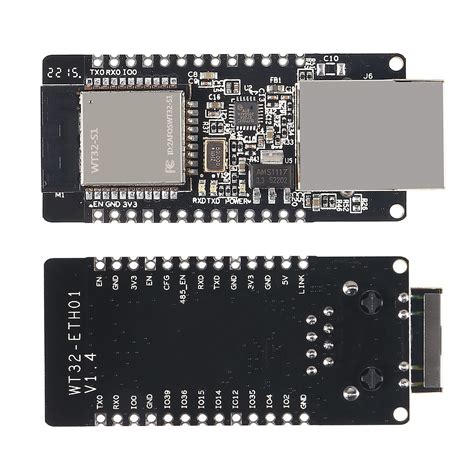 Getuscart Dweii Wt32 Eth01 Esp32 Module Ethernet Wifi Bluetooth