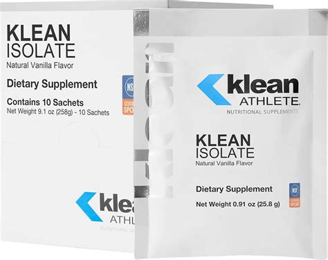 Klean Athlete Klean Isolate Whey Protein Isolate Enhances