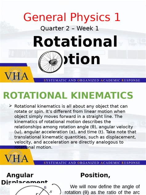 Rotational Kinematics Pdf Rotation Around A Fixed Axis Angle