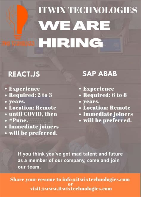 Itwix Technologies On Linkedin Sapabap Sap Reactjs Reactjsdeveloper Reactjsdevelopers