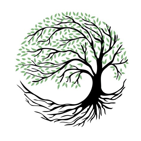 8 Svg Tree Of Life SVG File Roots Leaves Tree Svg Family Tree Svg Roots Svg Family Tree
