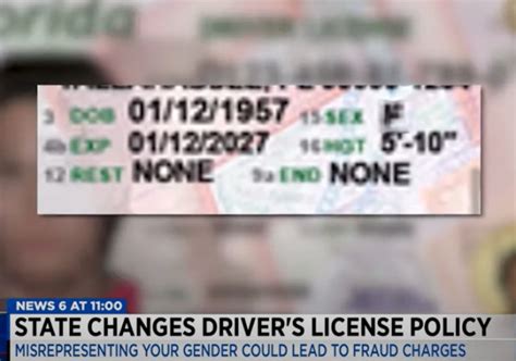 Florida Will No Longer Allow Transgender People To Change The Sex On Their Drivers License