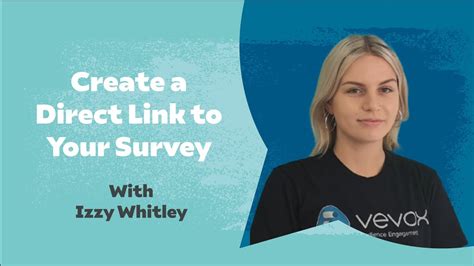 got a vevox survey here s how to create a direct link in seconds