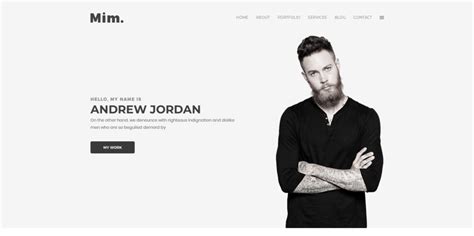 Personal Portfolio Website Templates