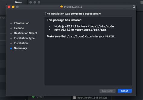 Nodejs Npm Command Not Found After Installing Node Via Pkg No Brew