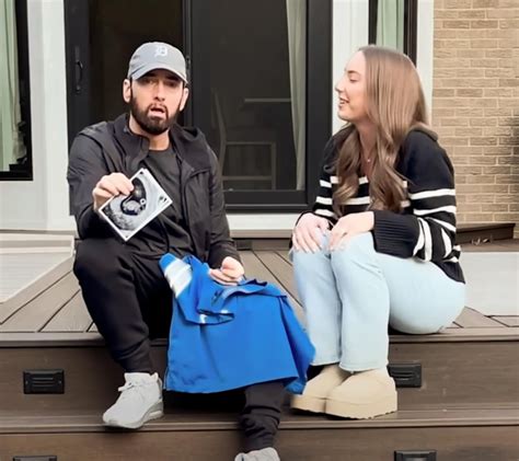 Eminem Reveals Daughter Hailie Jades Pregnancy In ‘temporary Video
