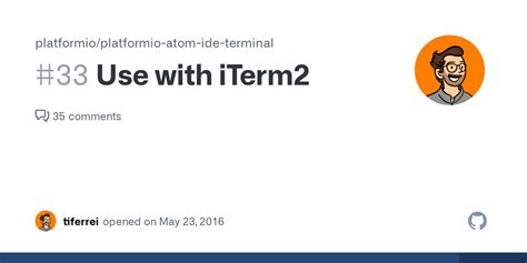 Use With Iterm2 · Issue 33 · Platformio Platformio Atom Ide Terminal · Github