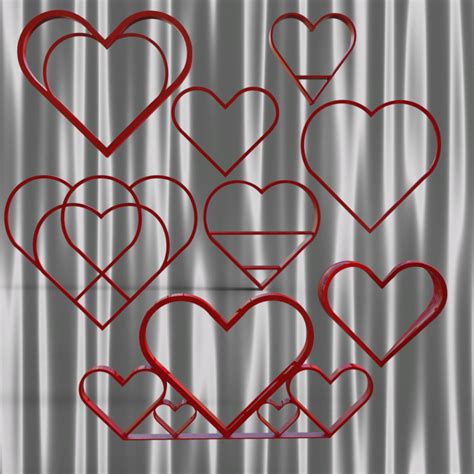 Heart Objects In Daz Wavefront Format Obj By Iansorigami On Deviantart