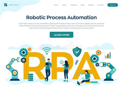 Rpa Robotic Process Automation Innovation Technology Concept Intelligent System Automation Ai