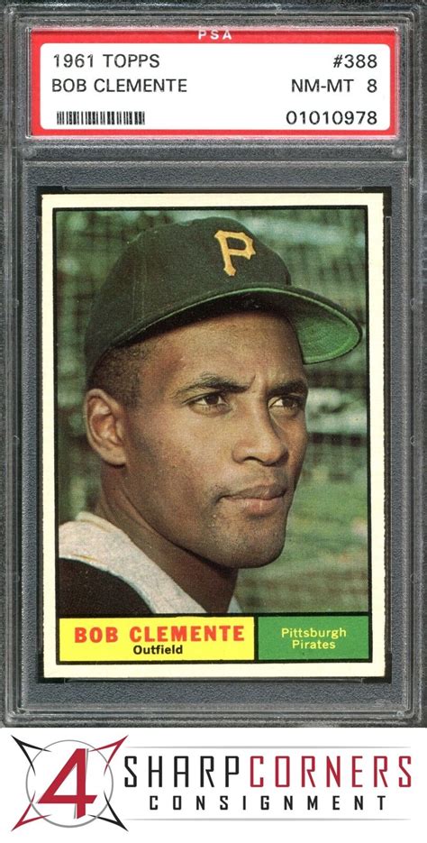 Roberto Clemente 1961 Topps 388 Base Price Guide Sports Card Investor