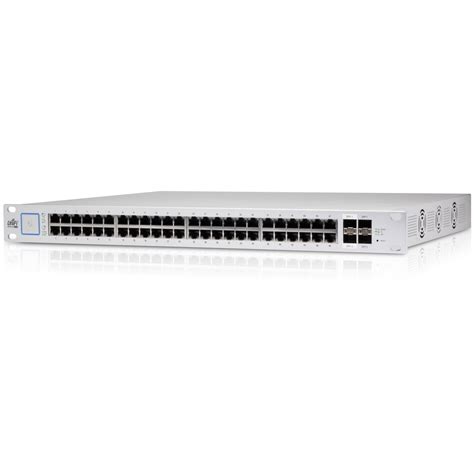 US 48 500W Ubiquiti UniFi Switch 48 Port Gigabit PoE Switch 500W Network Data And Server