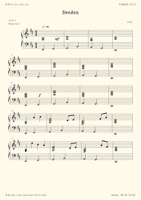 Minecraft简谱我的简我gm简大山谷图库