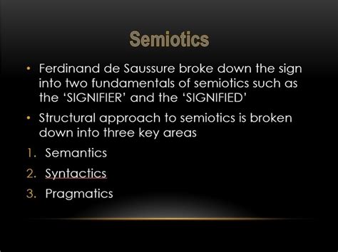 Semiotics Examples