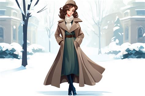 女孩毛衣插画图片 女孩毛衣插画素材 女孩毛衣插画模板 设图网