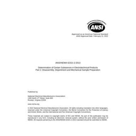 Ansi Nema 62321 2 2013 Standardization Meets Expectations With