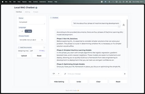 Llm之rag实战（四十四） Rag Chatbot：支持huggingface和ollama任意模型的多pdf本地rag方案ollama Rag Chatbot Csdn博客