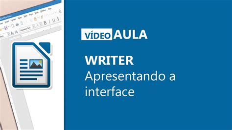 Libreoffice Writer 01 Interface Youtube